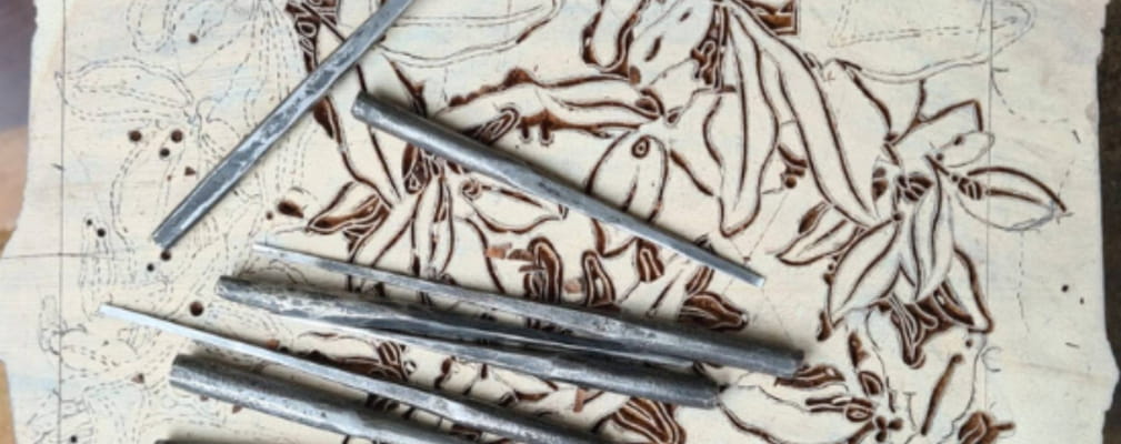 La technique du Blockprint - Bindi Atelier